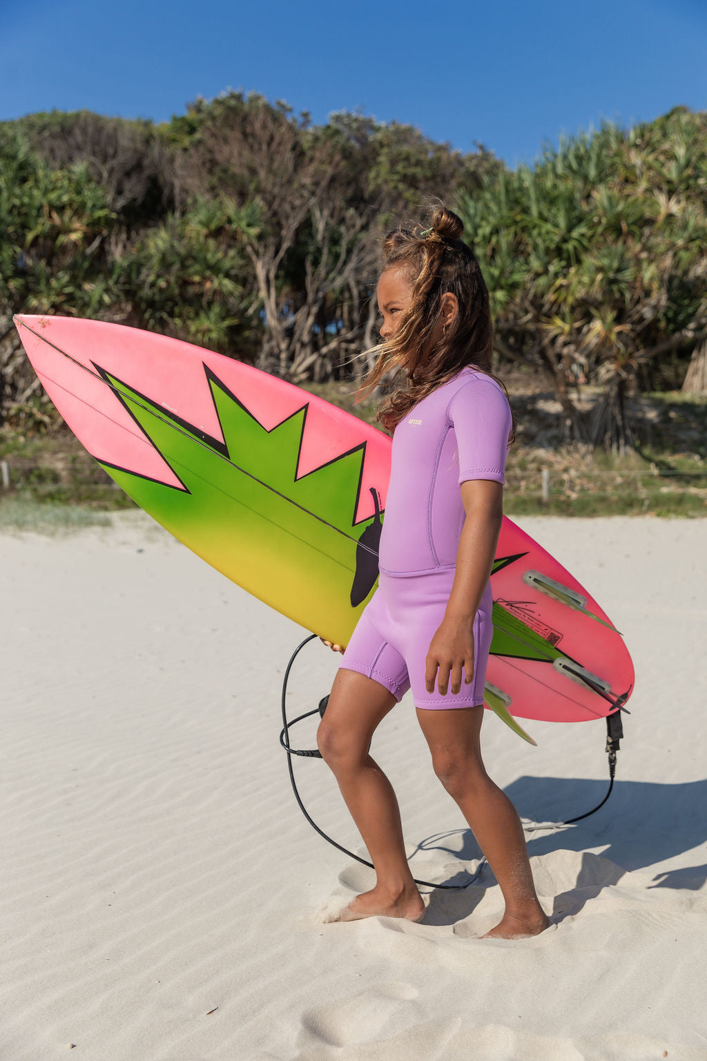 Honu Mini Springsuit - Dusty Lavender| Sustainable Swimwear Brand